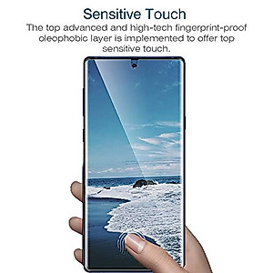 LK [3 Pack] Screen Protector for Samsung Galaxy Note 10 Plus/Note 10+ / Note 10 Plus 5G Flexible Film (Ultrasonic Fingerprint Support) Self Healing HD Clear, Case Friendly