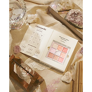 UNLEASHIA Glitterpedia Eye Shadow Palette|Point Makeup Vegan|Korean Cosmetics|Daily|matte|glitter|shimmer|pearl|daily|party|sparkling… (NO.1 All of Glitter)