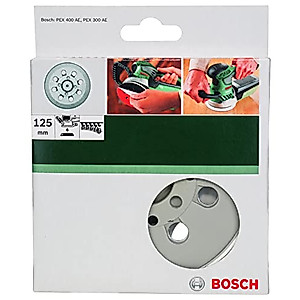 Bosch 1x Sanding Pad (Ø 125 mm, Soft, Accessories for Random Orbital Sander)