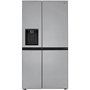 27 cu. ft. Side-by-Side Refrigerator with Smooth Touch Ice Dispenser