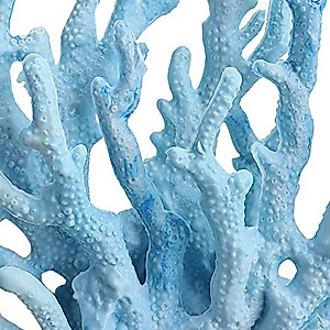 ZAINEE Fish Tank Decor, 1pc Artificial Coral Aquarium Fish Tank Decoration Landscape Ornament Aquarium Accessories Supplies Blue