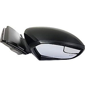 Kool Vue Driver & Passenger Side Power Heated Mirrors for Ford Escape 2017-2019 Without Signal Light, Blind Spot Monitor, Memory & Puddle Lamp Paintable