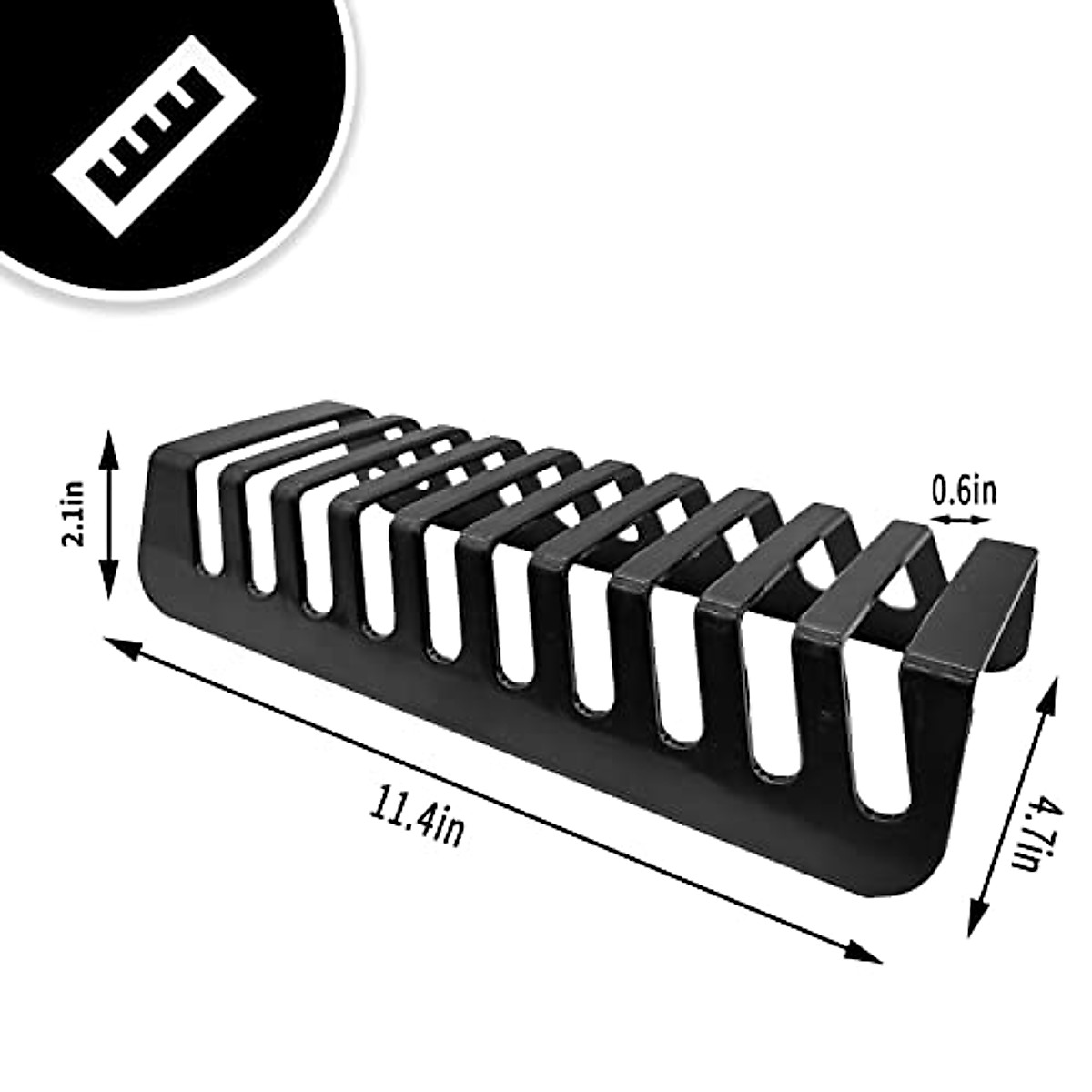 ishenkea Baseball Cap Organizer，Cap Organizer For Baseball Caps,Cap Organizer That Can Store 10 Baseball Caps ，No Install Required Ball Cap Organizer