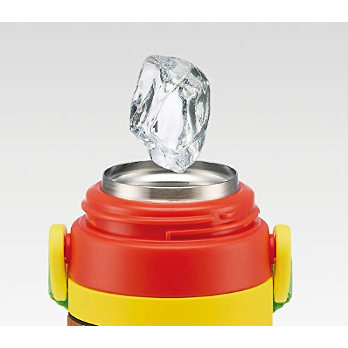 Skater SDPV5-A Children's Stainless Steel Direct Drinking 3D Water Bottle, Kids, 16.2 fl oz (480 ml), Super Mario Boys