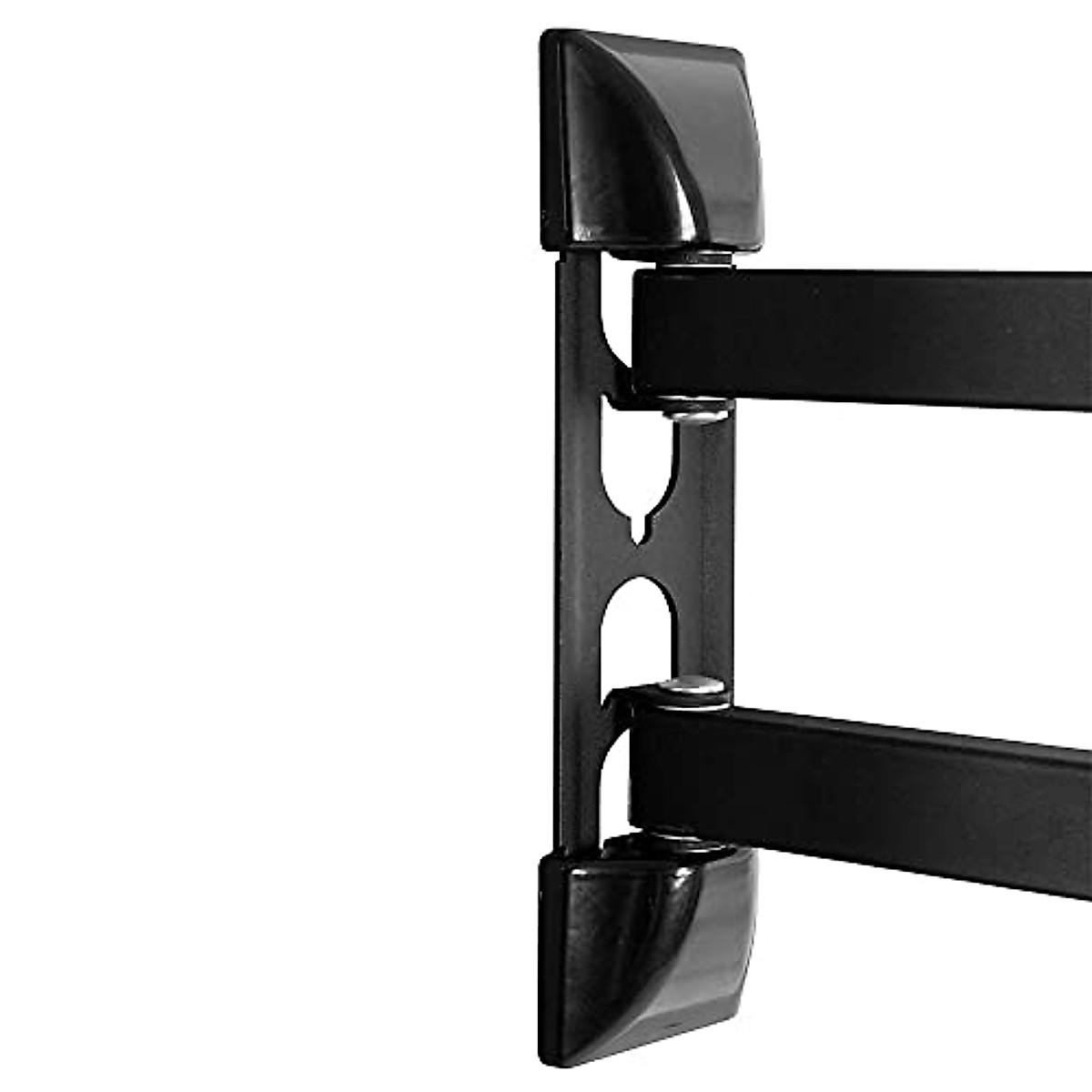 Stainless Steel Portable Monitor Stand for Most 14-55 Inches Flat Curved TVs,Universal TV Wall Bracket up to 30KG Tilting Height Adjustable, Max VESA 400x400mm