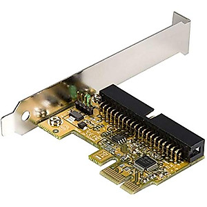StarTech.com 1 Port PCI Express IDE Controller Adapter Card - Storage Controller - ATA - 133 MBps - PCIe x1, TAA (PEX2IDE)