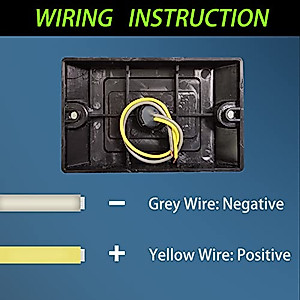 Serlainxin Led Trailer Marker Lights, Trailer Amber Side Marker Lights, Rectangular Light Reflectors For Trailers, Dot Approval Trailer Clearance Lights, Utility Trailer Running Lights, 2Pack