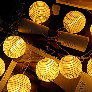 CozyHome Outdoor Lights for Patio | Solar Outdoor Lights 20 LEDs | Solar Lights Outdoor Garden | Solar String Light Lantern | Outdoor Solar String Lights | Solar String Lights Outdoor Garden