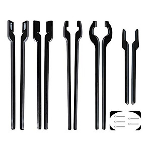 DIY Rapid Tongs Bundle Set 5 Type of Tong Bundles Set Comes with Rivet for Blacksmith Beginner