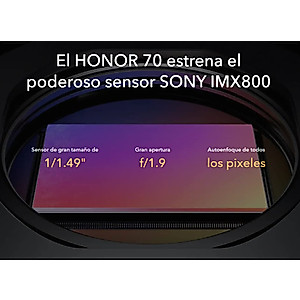 Honor 70 Dual-SIM 256GB ROM + 8GB RAM Factory Unlocked GSM 5G Smartphone | FNE-NX9 | International Version (Emerald Green)