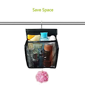 Rgosbxs Hanging Storage Basket Toilet Toiletries Bath Basket Dormitory Cosmetics Storage Bag