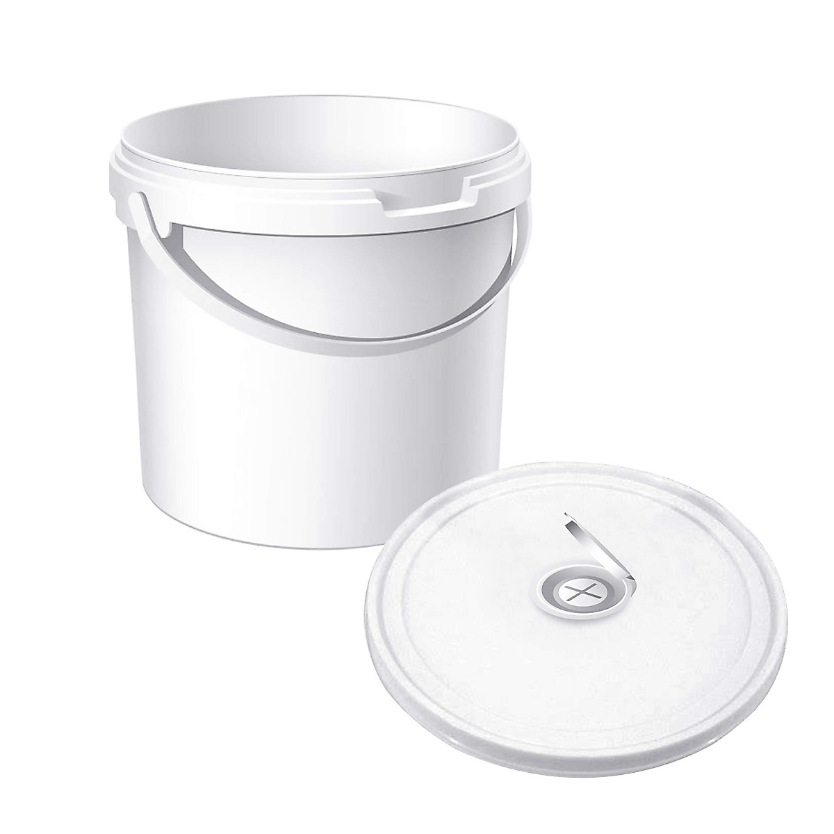 Bucket Dispensers for Multipurpose Wipes for Gyms, Fitness Centers, and Department Stores Bulk Buy -16 Buckets