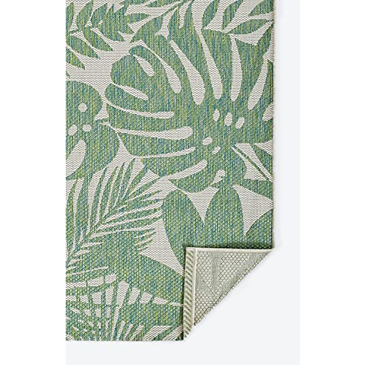 Novogratz by Momeni Villa Salerno Green Indoor/Outdoor Area Rug 2' X 3'