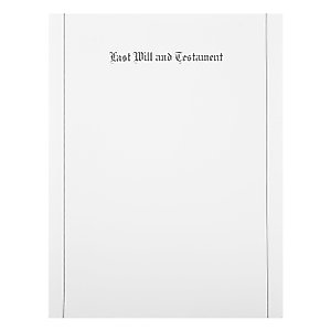 Exhibitindexes® Engraved Will Paper