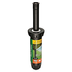 Rain Bird 1804HDS Professional Dual Spray Pop-Up Sprinkler, 180° Half Circle Pattern, 8' - 15' Spray Distance, 4" Pop-up Height