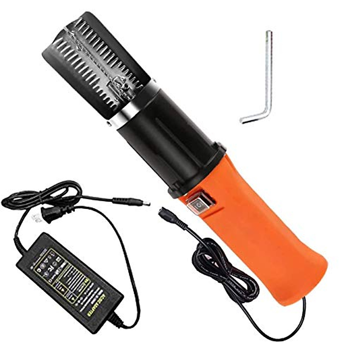 Speder Fish Scaler Corded Electric Fish Scale Remover Scraper Cleaner Kit with Waterproof Powerful Motor and AC Power Adapter for Fish Scaling