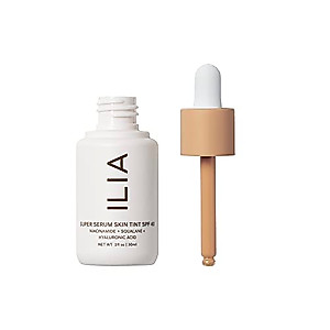 ILIA - Super Serum Skin Tint SPF 40 | Non-Comedogenic, Vegan, LIghtweight to Help Against Blue Light, Pollution while Hydrating, Smoothing, Refining (Kai ST6.5, 1 fl oz | 30 ml)