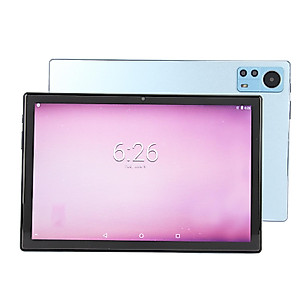 Honio 10.1 Inch 2-in-1 Tablet, Rear 16MP GPS Blue 5.0 2-in-1 Tablet 8GB RAM 256 ROM for Android 12 for Work Learning (US Plug)