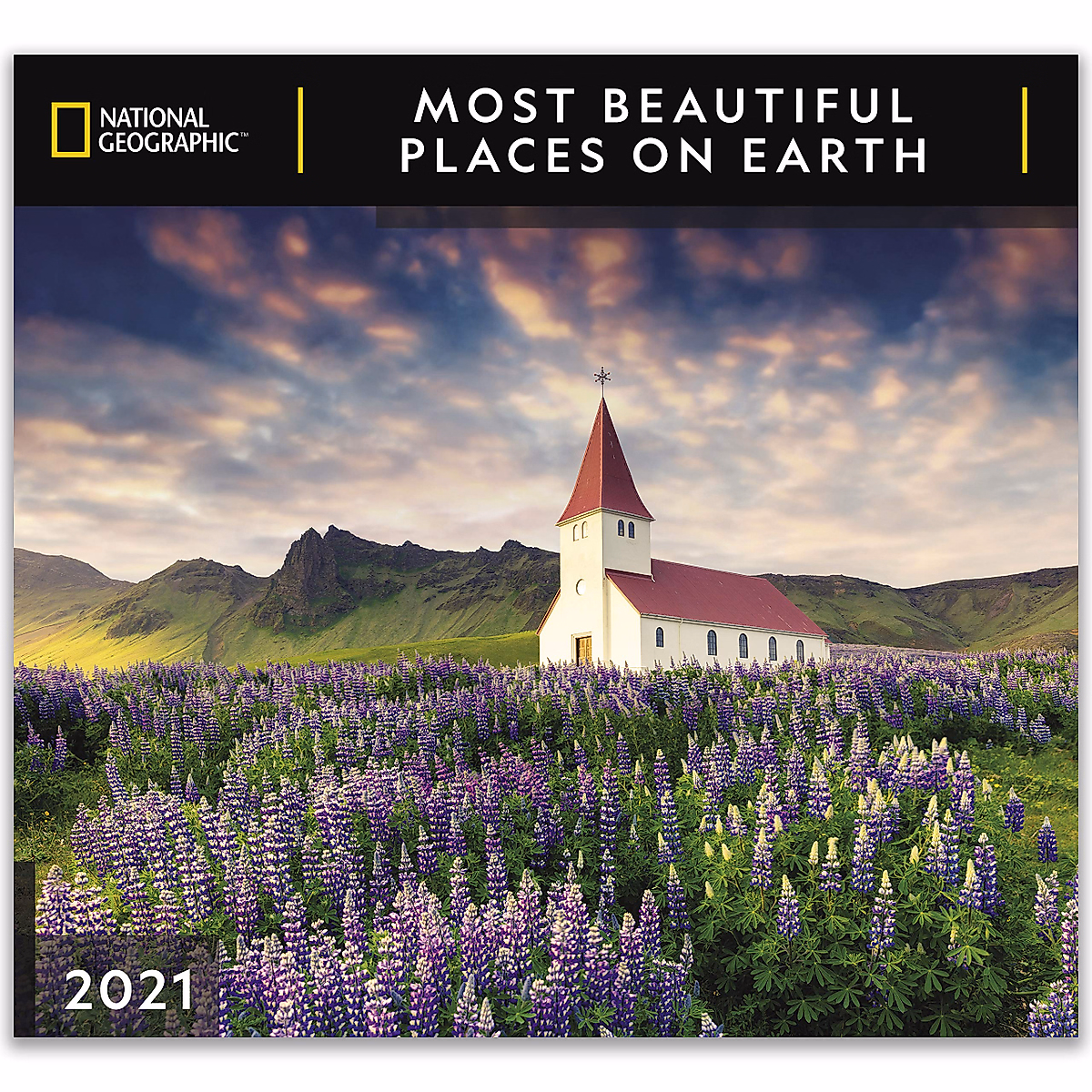 National Geographic Most Beautiful Places on Earth 2021 Wall Calendar