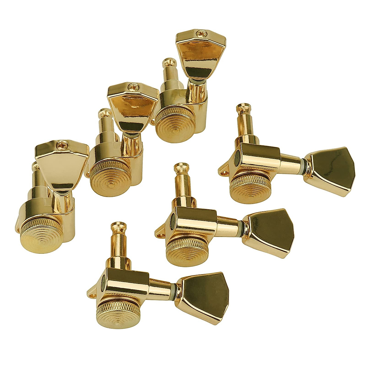 Lock Wilkinson JIN HO Tuners 3x3 Guitar Locking Tuners Tuning pegs Machine heads for Les Paul Guitar Gold JN04