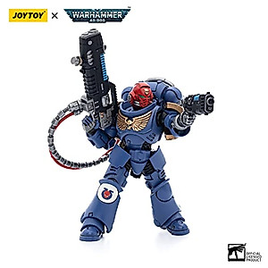 JoyToy Warhammer 40k: Ultramarines Hellblasters Sergeant Ulaxes 1:18 Scale Figure