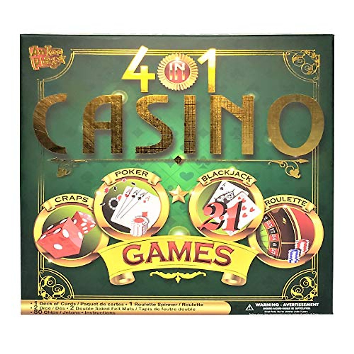 4 in 1 Casino Games