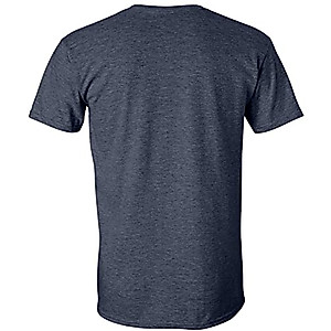 You Can't Scare Me, I Have Two Daughters, Funny Dad T-Shirt, Cute Joke Men T Shirt Gifts for Daddy Heather Navy Medium