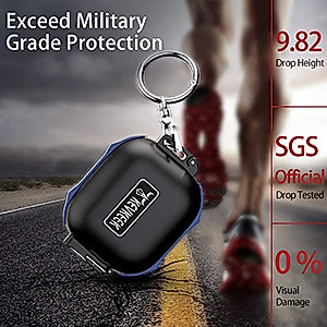KEVKEEK Compatible with Airpods 3rd Generation Case for Men, Waterproof for AirPods 3 Case Cover Women,[Full-Body Drop Protection],[Double Secure Lock] Designed for Airpods Case 3rd Generation Black