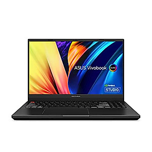 ASUS VivoBook Pro 15X OLED Laptop, 15.6” OLED Display, Intel Core i7-12650H CPU, NVIDIA GeForce RTX 3060 GPU, 16GB RAM, 1TB SSD, Windows 11 Home, Black, K6501ZM-EB74