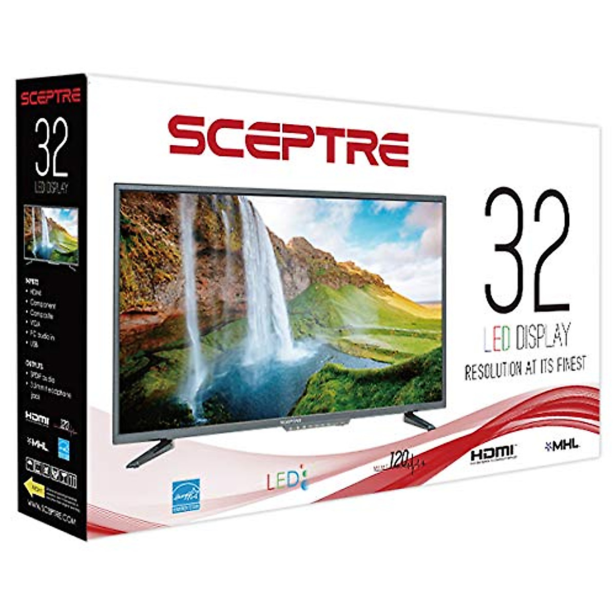 Sceptre 32" Class HD (720P) LED TV (X322BV-SR)