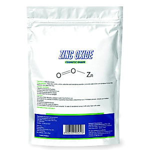 Myoc White Zinc Oxide Powder (110 Gram), Non-Nano Zinc Oxide Powder, Zinc Oxide Powder for Skin, DIY Sunscreen, Baby Diaper Rash Cream, Online Quality