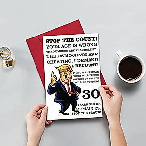 Funny 30th Birthday Card, Hilarious 30 Years Old Birthday Card Gift for Friends, Dad, Mom, Husband, Wife, Brother, Sister