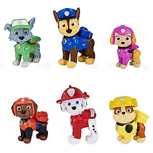 Paw Patrol, Movie Pups Gift Pack with 6 Collectible Toy Figures, Kids Toys for Ages 3 and up