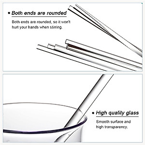 ADAMAS-BETA 14PCS Glass Beaker Set, 6 Sizes - 10ml 50ml 100ml 250ml 500ml 1000ml Graduated Beakers + 11" Beaker Tongs + 3pcs Glass Stirring Rods + 3pcs Magnetic Stir Bar + 1000ml Beaker Brush