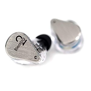 Moondrop Blessing2 1DD 4BA Hybrid Technology in-Ear Monitor Earphone Silver