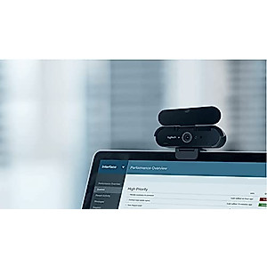 MoimTech Webcam Cover Compatible with Logitech Brio 4K Webcam, Camera Lens Privacy Webcam Covers for Logi Brio hd 4K Pro