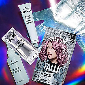 Got2b Metallics Permanent Hair Color, M84 Sakura Pink