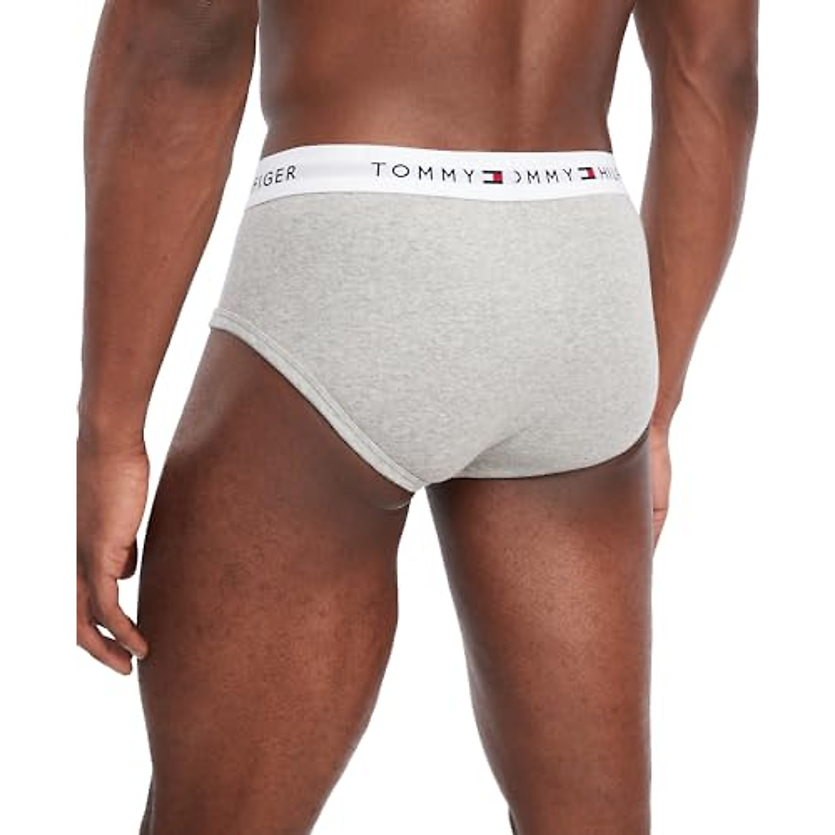 Tommy Hilfiger Men's 4-Pack Cotton Brief, Multi, Large