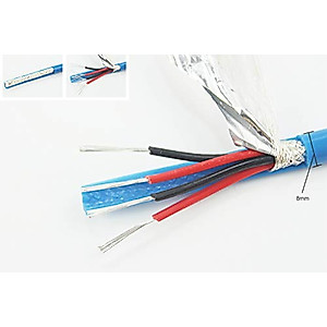 Youkamoo 4 Pin XLR to Dual 3 Pin XLR Female Silver Plated Audio Headphone Adapter Cable 1 FT 0.3M