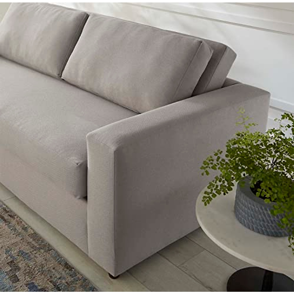 Modway Avendale Sofas, Flint Gray Linen Blend