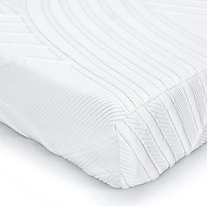 Giantex Memory Foam Mattress, 8-Inch Queen Cool & Comfortable Gel Infused Foam Mattress w/Poly Jacquard Fabric Cover for Pressure Relieving, CertiPUR-US Certified Firm Mattress Delivered in a Box