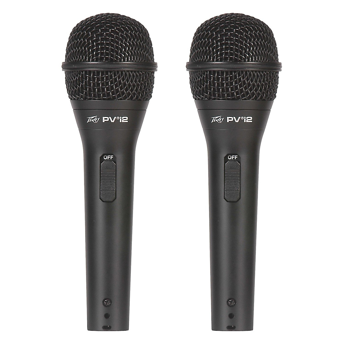 Peavey PVi 2 Dynamic Cardiod Handheld Microphone, 2 Pack