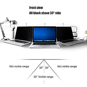 Jopwkuin Desktop Screen Protector, 25in Computer Screen Filter Clear View 16:9 Aspect Ratio Scratch Resistant for Office