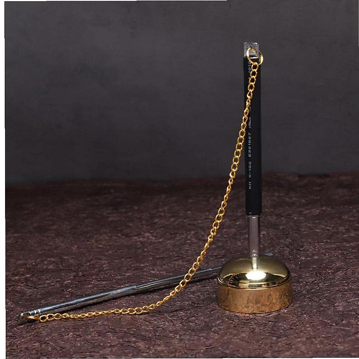 Onsinic 1set Hand Bell Tibetan Buddhist Meditation Bell Singing Bowl for Singing Scripture Implement Buddhist Supplies