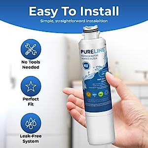 Pureline DA29-00020B Samsung® Refrigerator Water Filter Replacement, Replacement for DA29-00020A/B, HAF-CIN/EXP, HAF-CIN,DA97-08006A, Kenmore® 46-9101, 469101, 9101, 4609101000, Refrigerator Filter