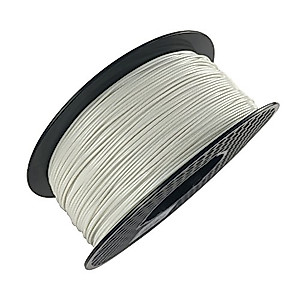 White ABS Filament 1.75 mm 3D Printer Filament 1KG 3D Printing Materials Plastic Black Red Silver CC3D ABS + Pro Filament White Color