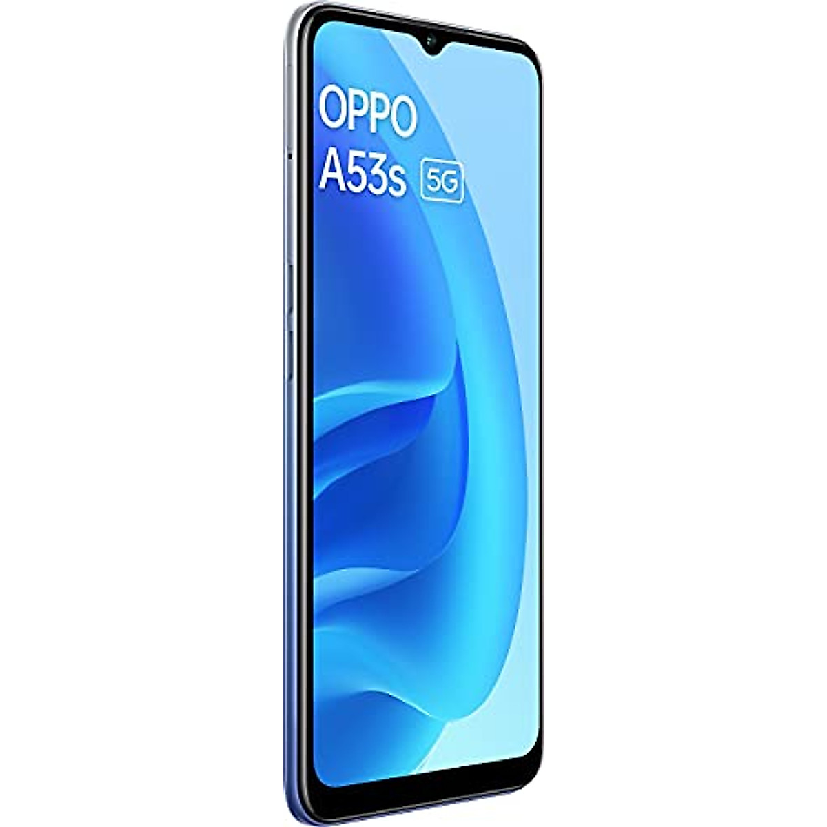 OPPO A53s 5G CPH2321 Dual-SIM 128GB ROM + 8GB RAM (GSM only | No CDMA) Factory Unlocked 5G Smartphone (Crystal Blue) - International Version
