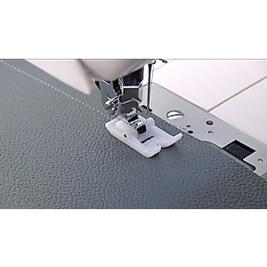 Singer | Non-Stick Foot Snap-On Presser Foot for Low-Shank Sewing Machines, White (2500262)