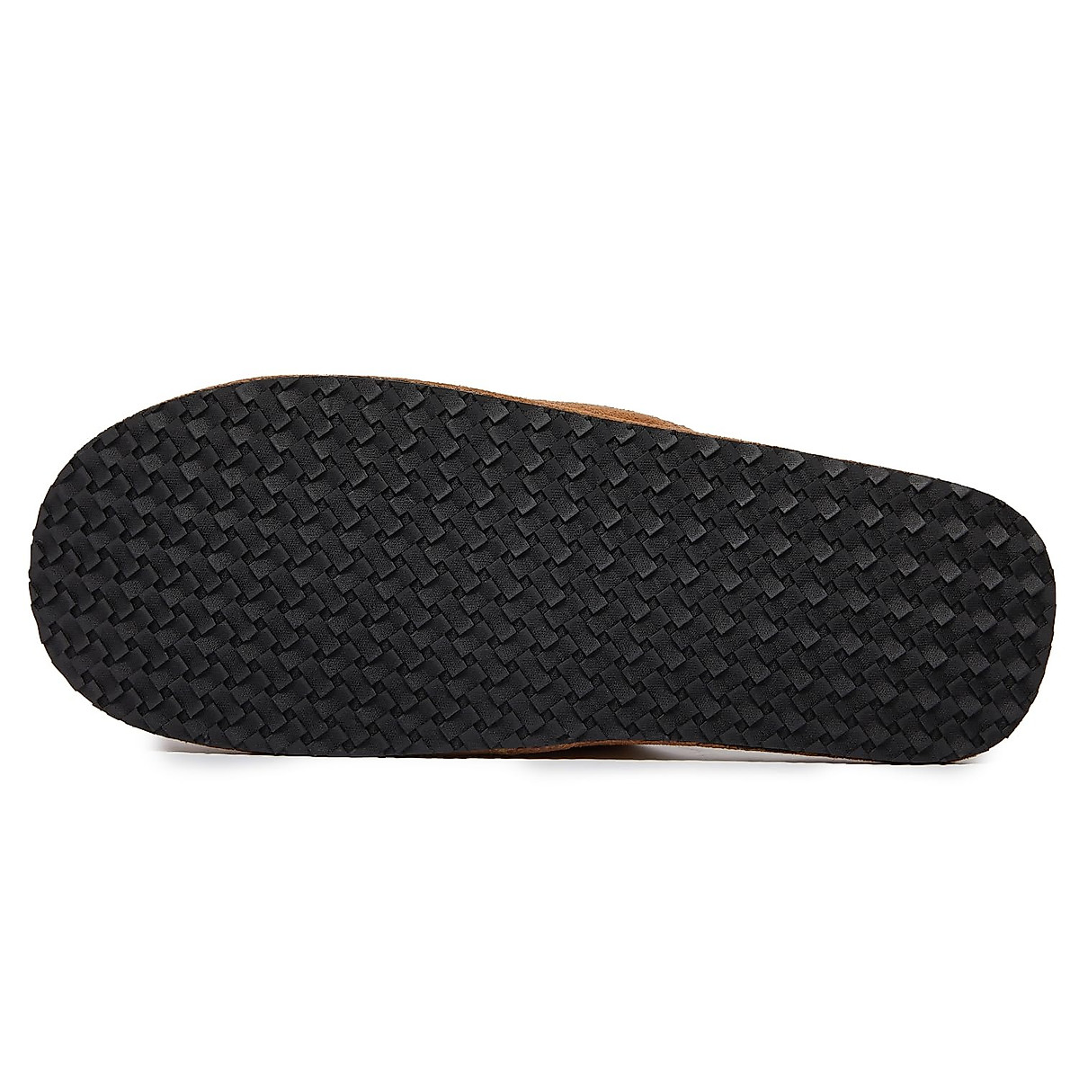 Lucky Brand Men's Slippers - Soft Memory Foam Rubber Sole Bedroom Slipper - Indoor/Outdoor Mens House Slippers, Tan/Large