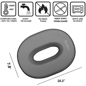 Ducodocu Silicone Number Cake Pan Large 3D Number Cake Mold Baking Forms Novel Cake Tins DIY Baking Mold for 1/10th Birthday Wedding Anniversary 10 inch Number of 1&0